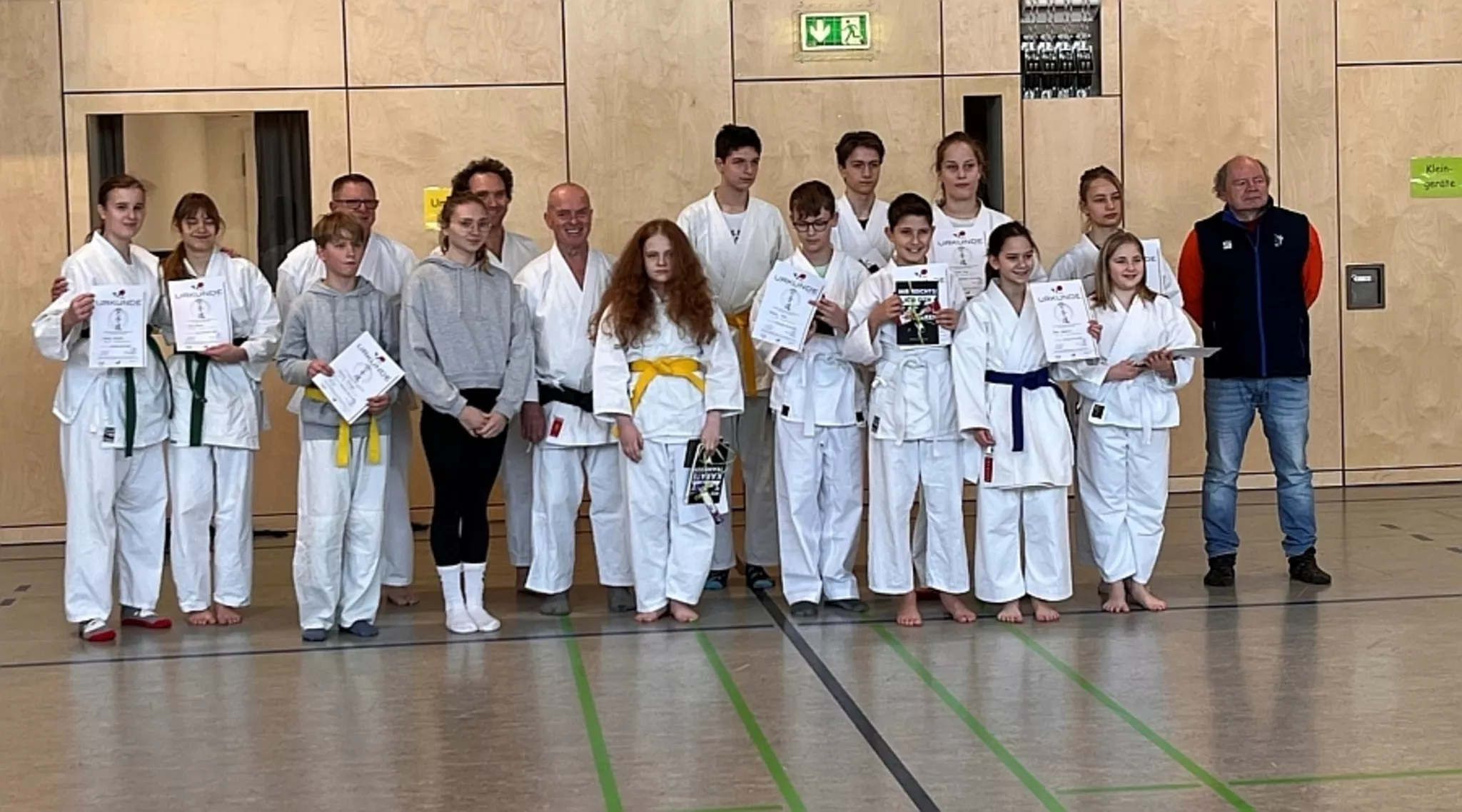 Budo-Club Eckental: Gürtelprüfung Karate - Eckental