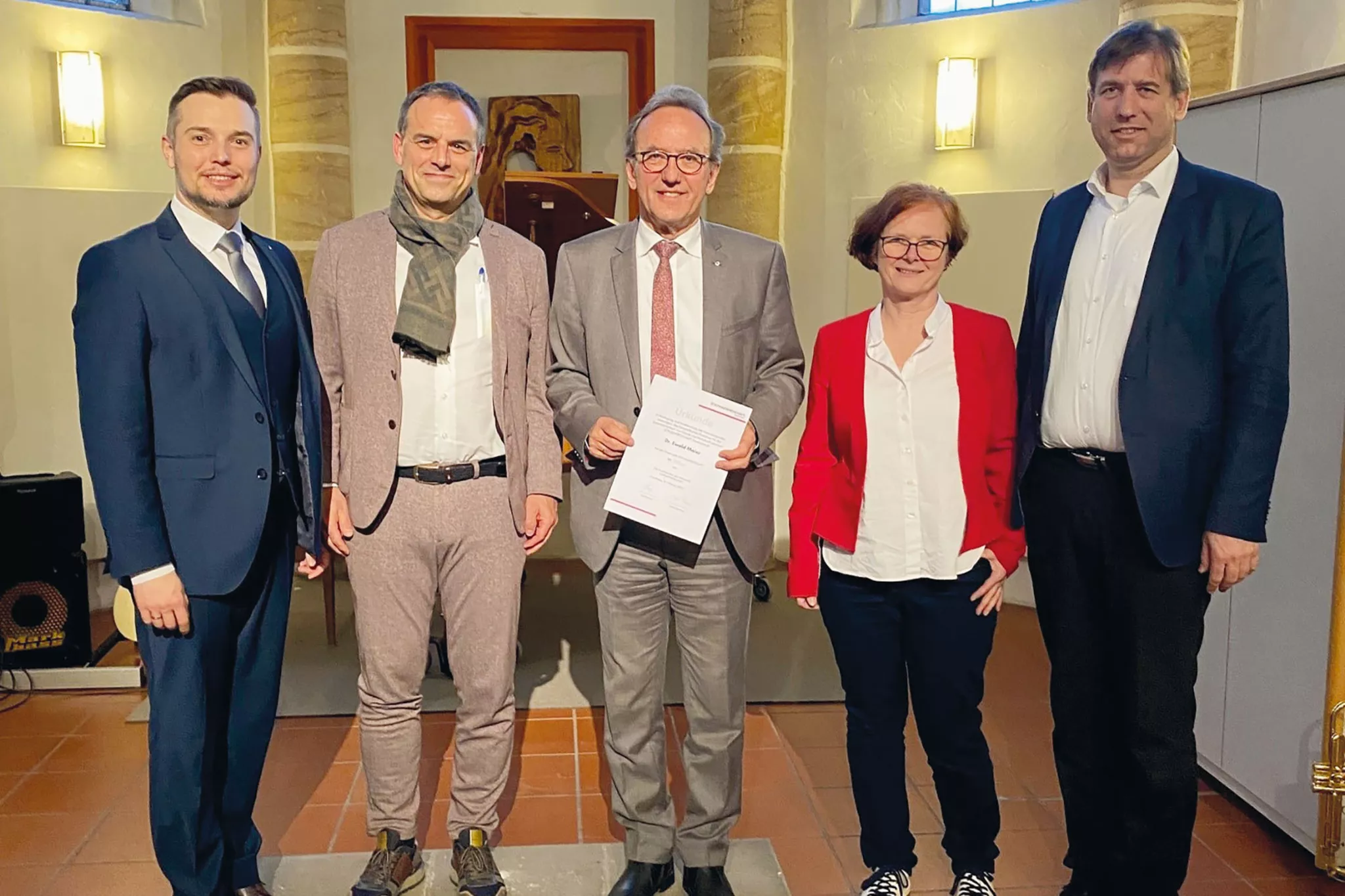 Netzwerk Schule Wirtschaft: Auszeichnung für Dr. Ewald Maier