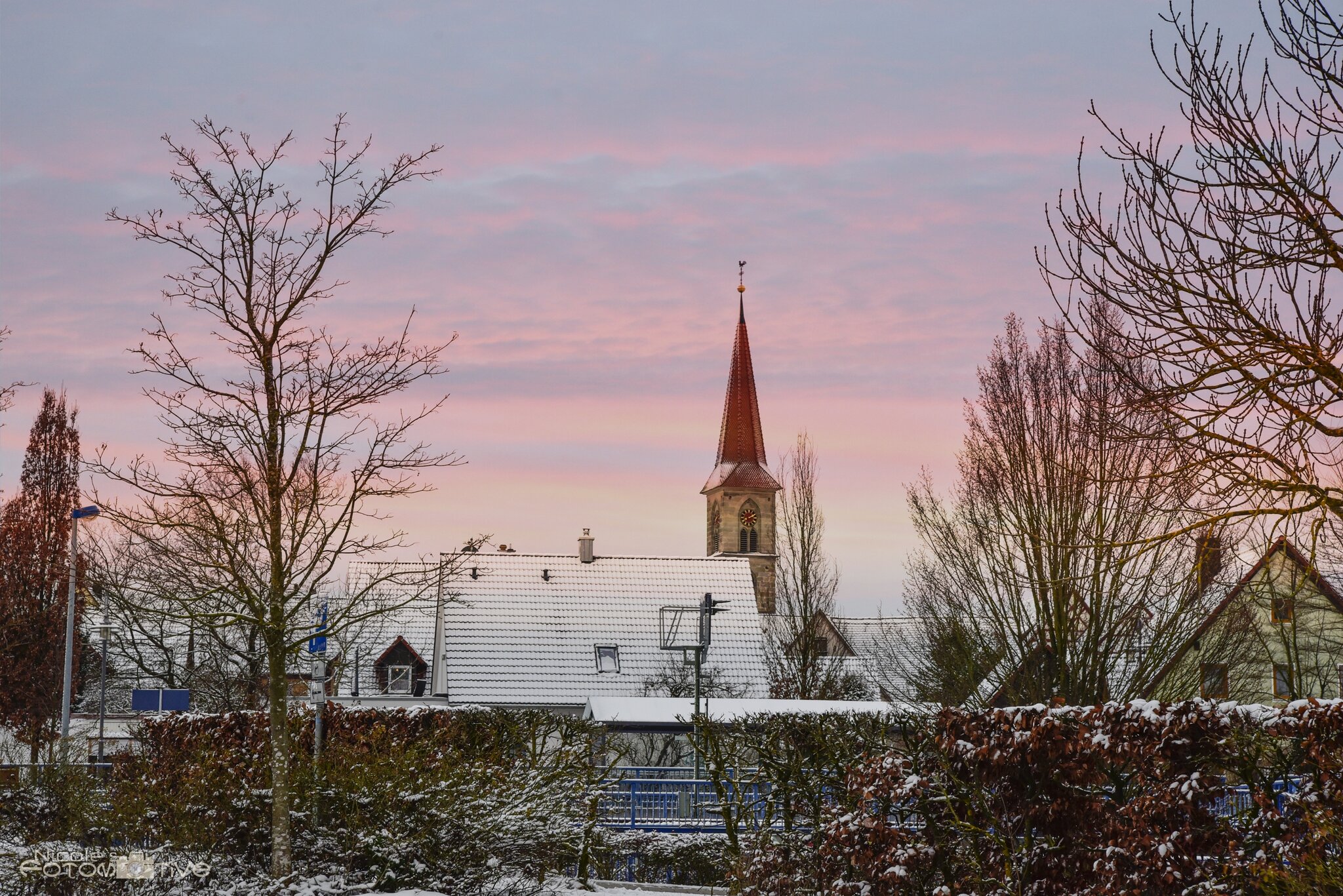 Sonnenaufgang in Eschenau